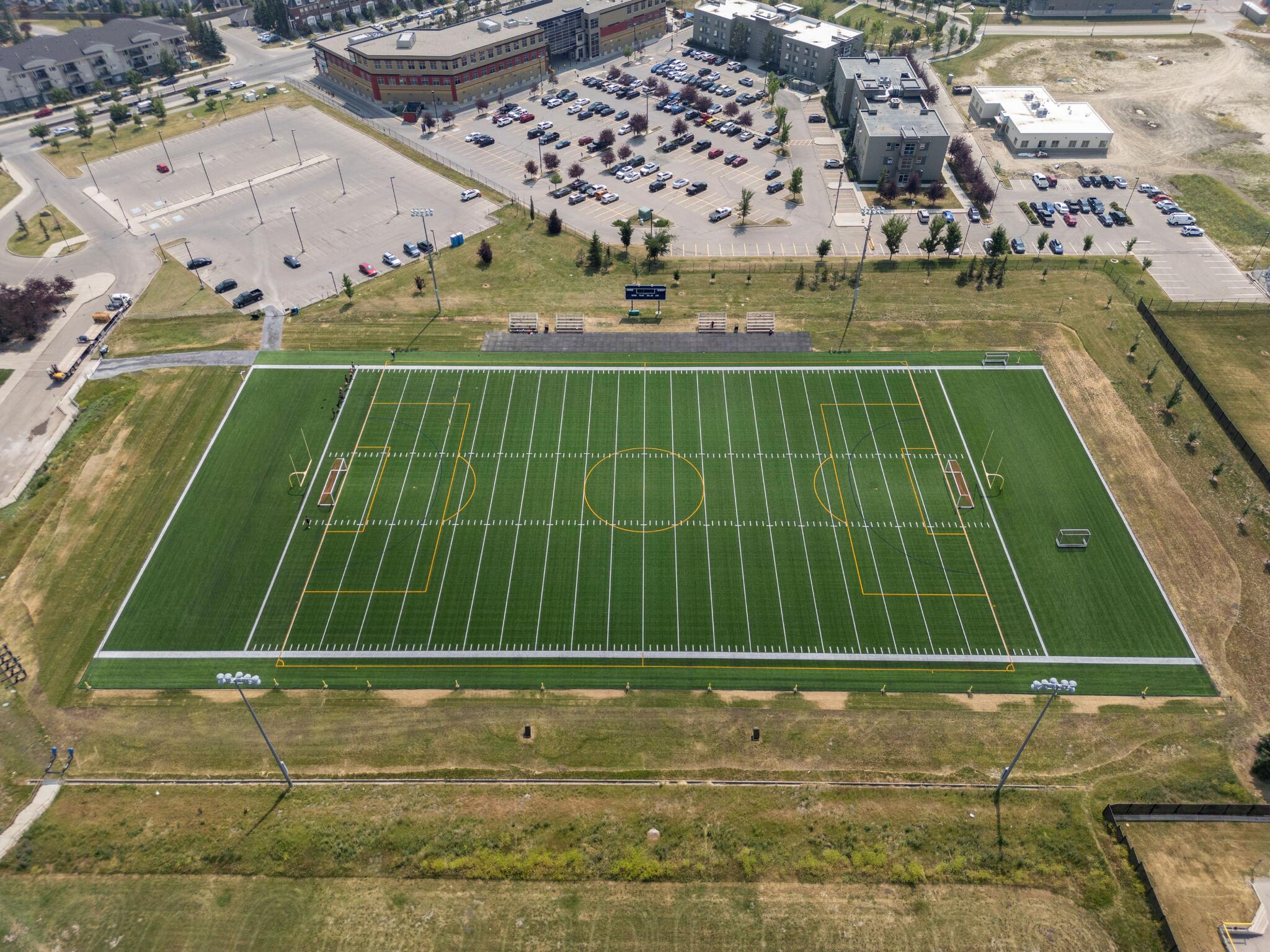 We’re thrilled to share that the new artificial turf field at Ernest ...